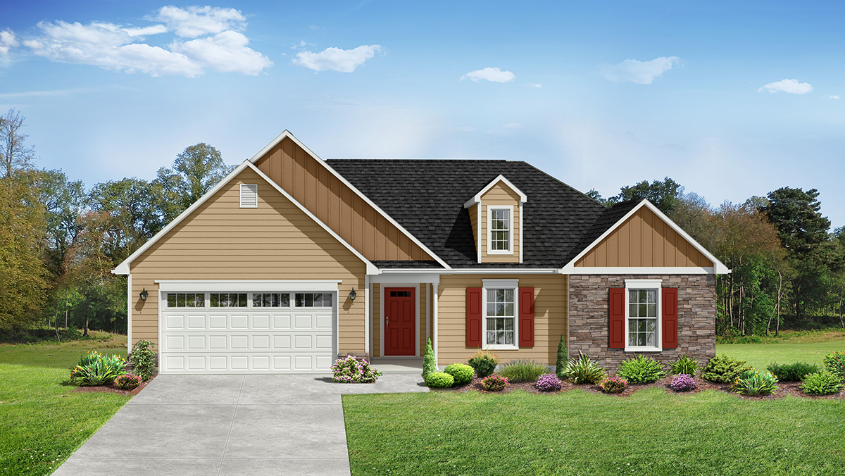 JC Jackson Homes | The Pamlico | Interactive Floor Plan