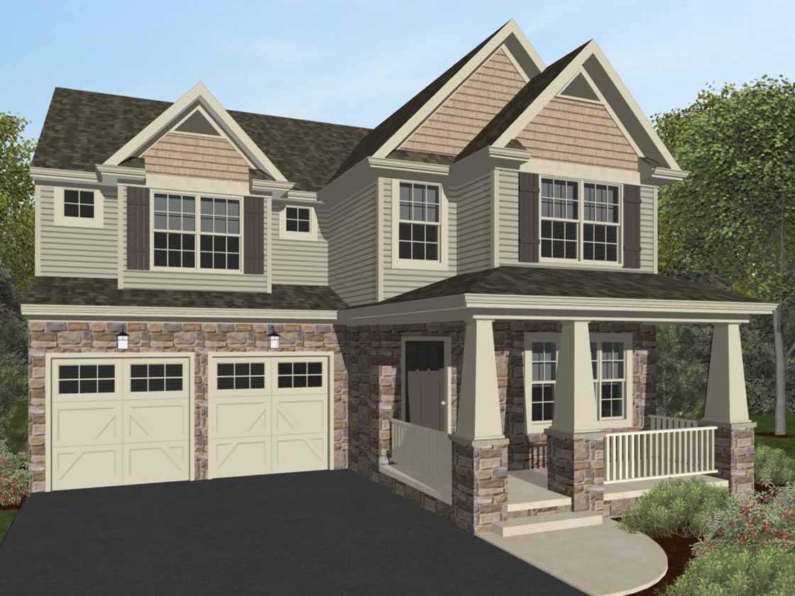 Keystone Custom Homes | The Manchester | Interactive Floor Plan