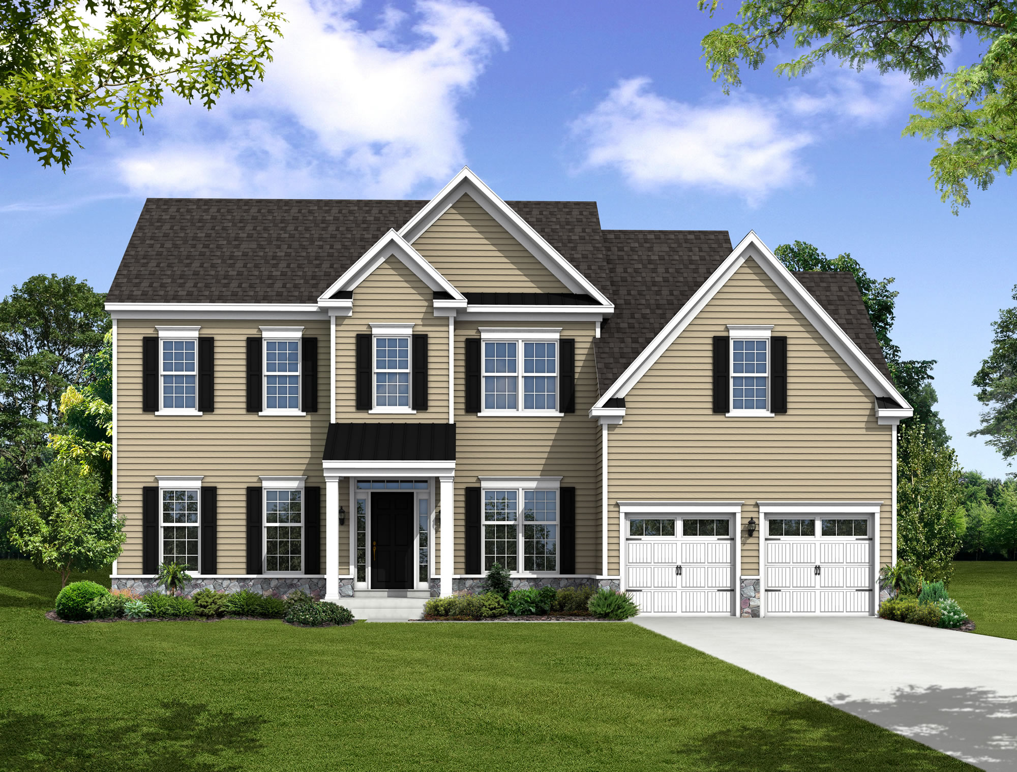 LC Homes | The Cambridge | Interactive Floor Plan