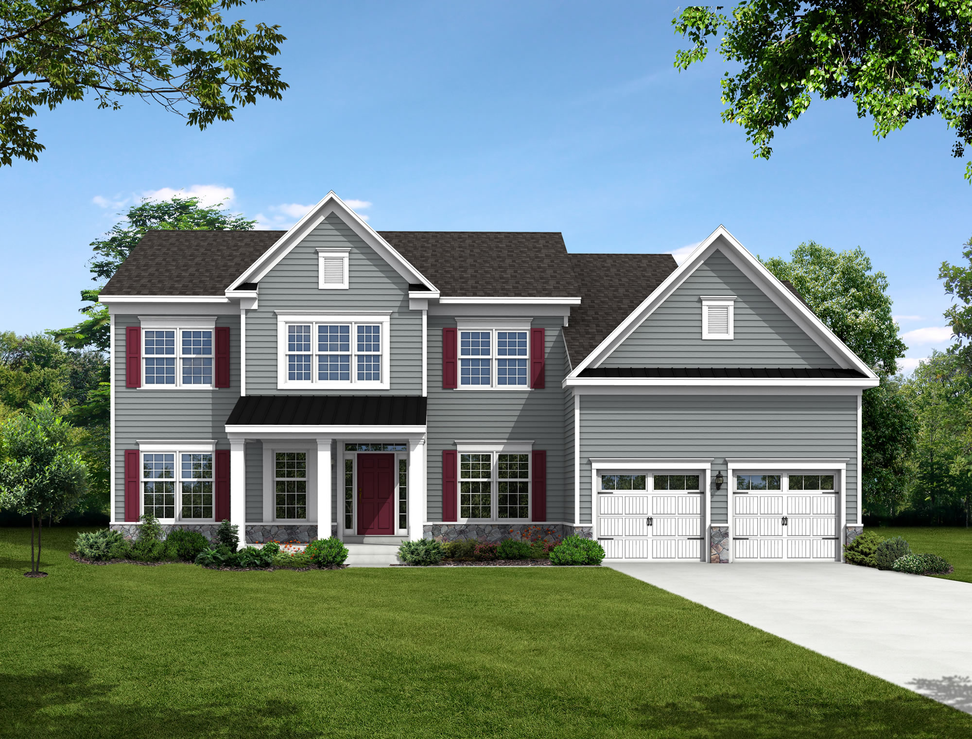 LC Homes | The Cambridge | Interactive Floor Plan