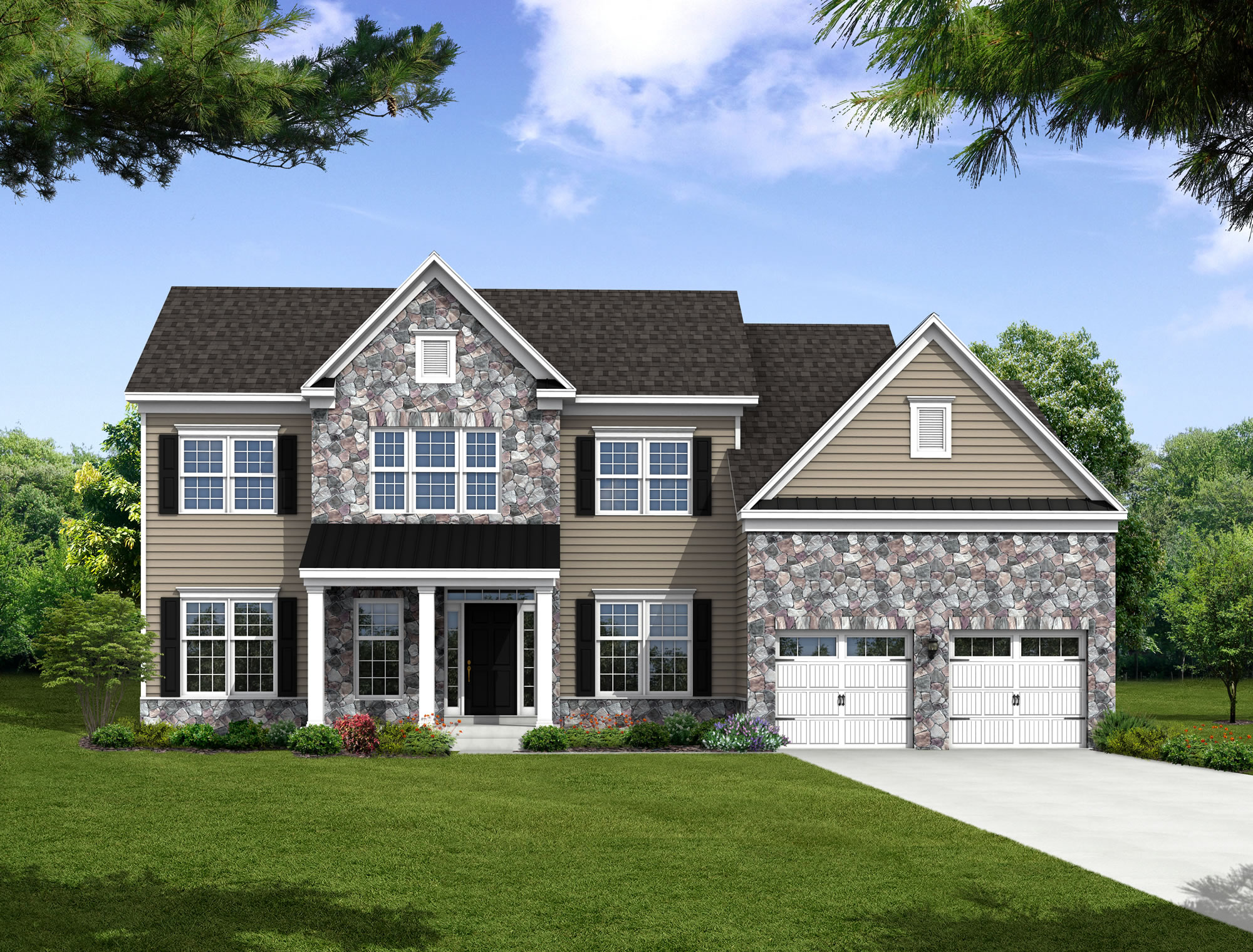 LC Homes | The Cambridge | Interactive Floor Plan