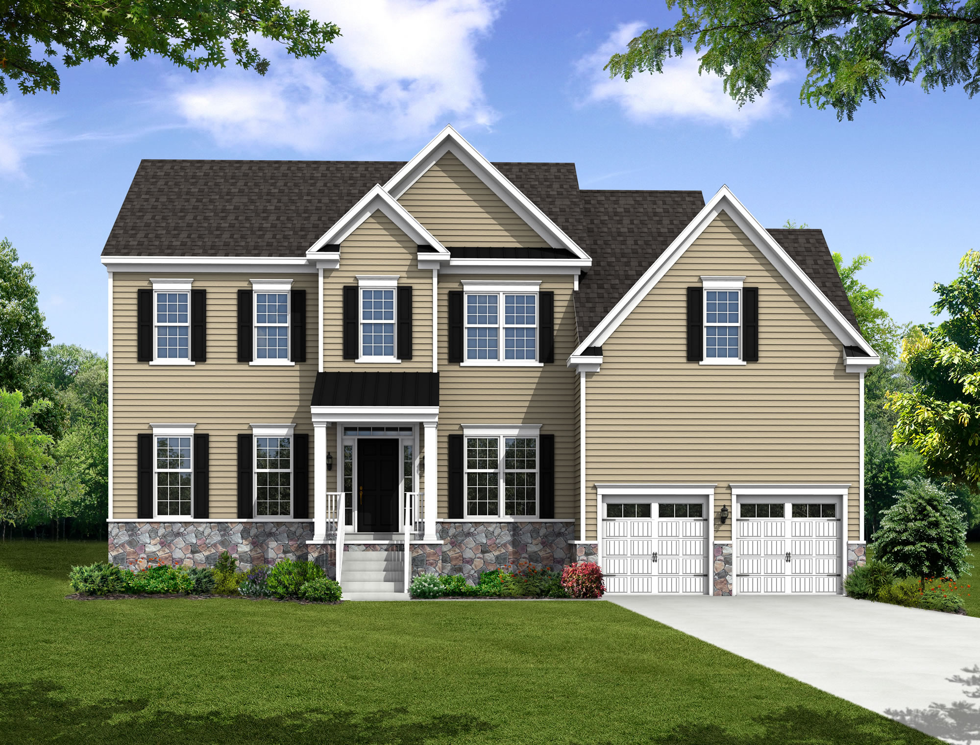 LC Homes | The Cambridge | Interactive Floor Plan