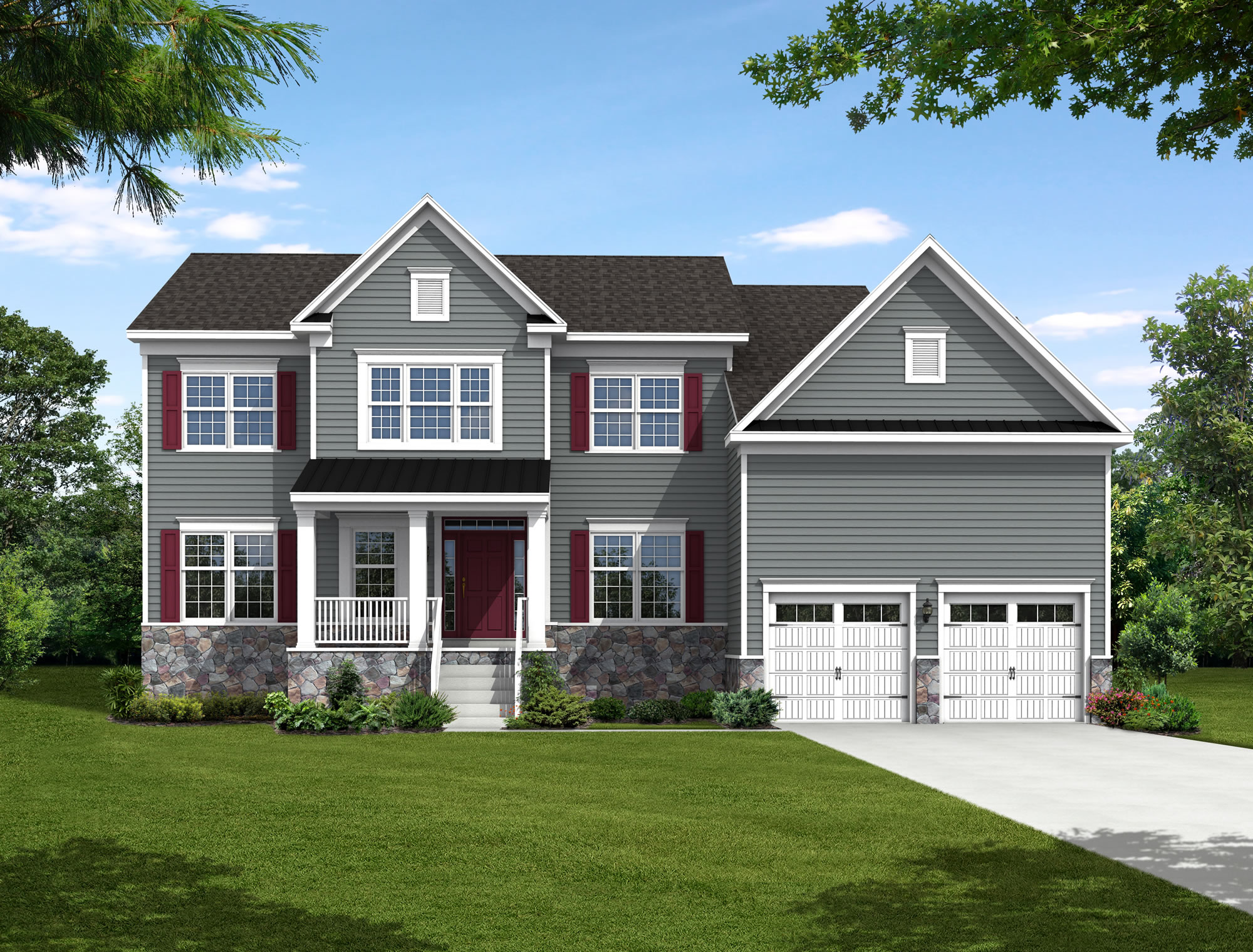 LC Homes | The Cambridge | Interactive Floor Plan