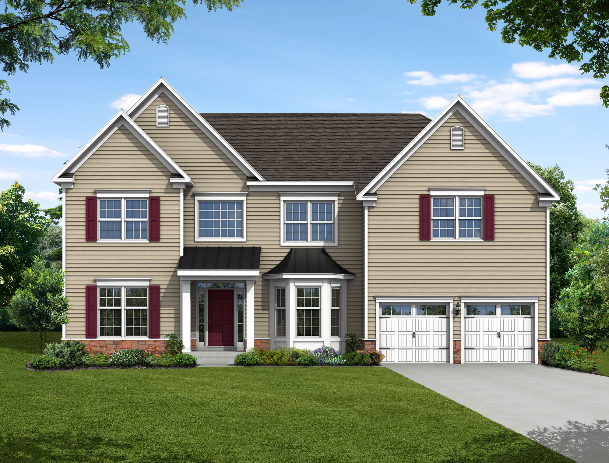 LC Homes | The Waterford | Interactive Floor Plan